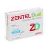 Zentel dual albendazol, quinfamida 200/150 mg con 2 tabletas
