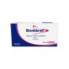Dombrel clopidogrel, ácido acetilsalicílico 75/100 mg con 28 tabletas